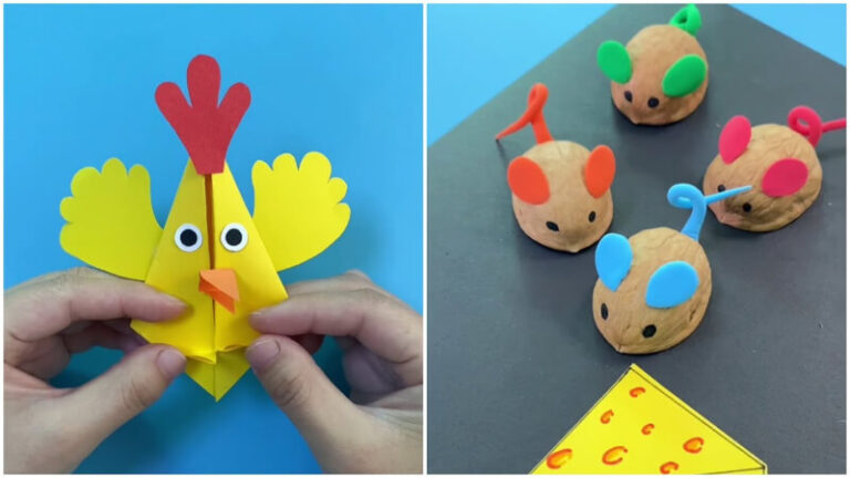 Easy Craft Activities that Make Everyone Video Tutorial for All - Kids ...