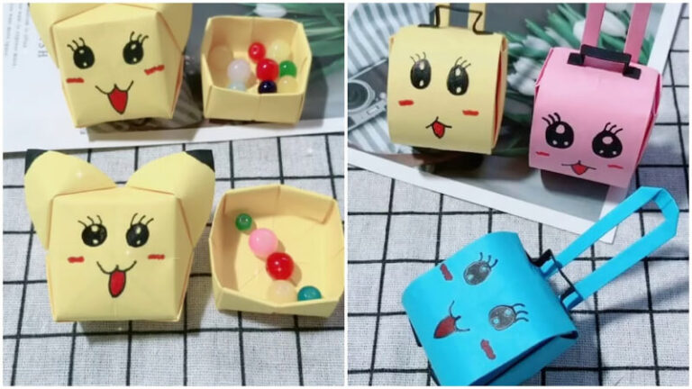 Easy Cute Paper Crafts Video Tutorial for All - Kids Art & Craft