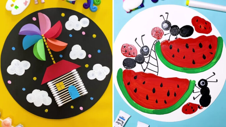 Easy Painting Art Techniques Video Tutorial for All - Kids Art & Craft