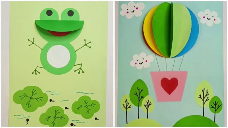Easy Paper Crafts DIY Video Tutorial for All - Kids Art & Craft