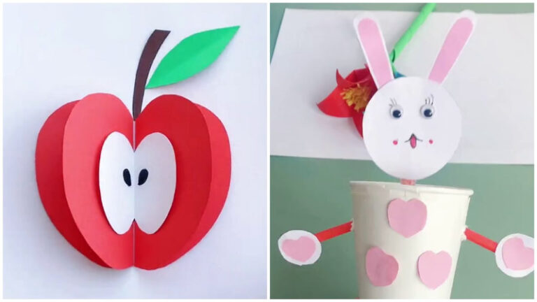 Easy Paper Craft Ideas Video Tutorial for Beginners - Kids Art & Craft