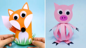 Easy Paper Crafts Video Tutorial for Beginners - Kids Art & Craft