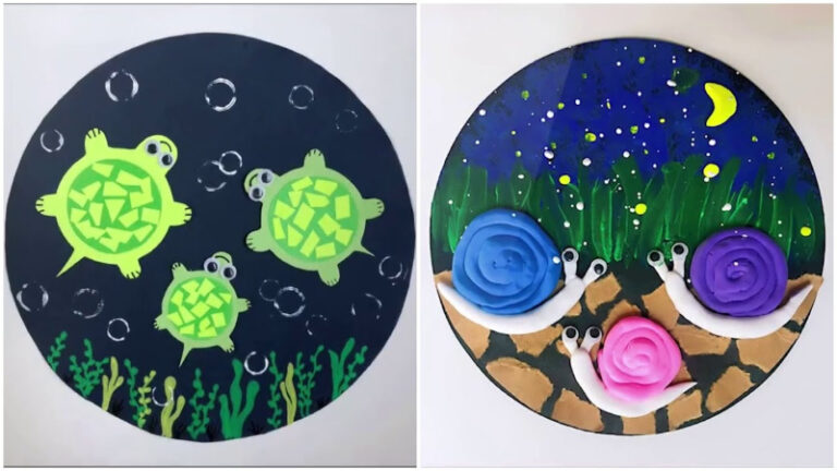 Painting Tips and Craft Video Tutorial for Beginners - Kids Art & Craft