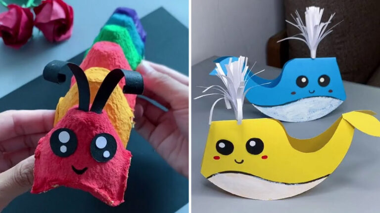 Recycled Crafts Video Tutorial for Kids - Kids Art & Craft