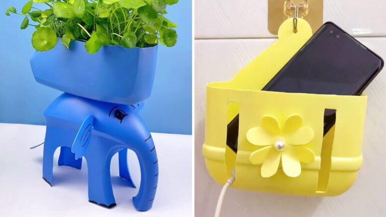 Simple and Creative Plastic Bottle Crafts Video Tutorial for Kids ...