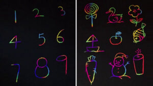 Simple Animal Drawing from Numbers Video Tutorials for Kids - Kids Art ...