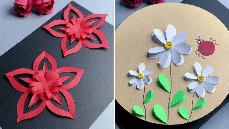 Simple DIY Paper Crafts Video Tutorial for Kids of All Ages - Kids Art ...