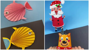 Try Easy Paper Craft Video Tutorial for Beginners - Kids Art & Craft