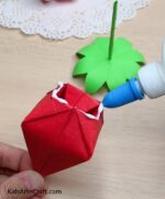 DIY Easy Paper Strawberry Craft Tutorial - Kids Art & Craft