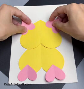 DIY Heart Shape Cat Craft for Valentine's Day - Kids Art & Craft