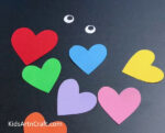 DIY Heart-Shaped Caterpillar Craft For Kids - Kids Art & Craft