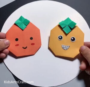 DIY Origami Fruit Using Craft Paper For Kids - Kids Art & Craft
