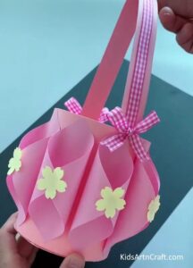 DIY Paper Basket Step by Step Tutorial For Kids - Kids Art & Craft