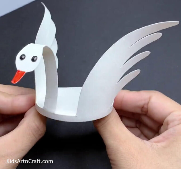 DIY Paper Cup Swan Step by Step Tutorial For Kids - Kids Art & Craft