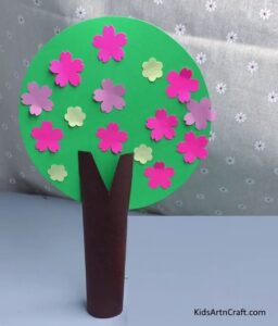 DIY Paper Tree Crafts for Kids Easy Tutorial - Kids Art & Craft