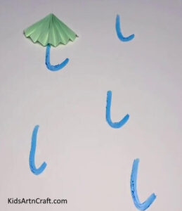 DIY Paper Umbrella Craft Easy Tutorial - Kids Art & Craft