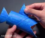 Easy Cardboard Tube Shark Craft for Kids - Kids Art & Craft