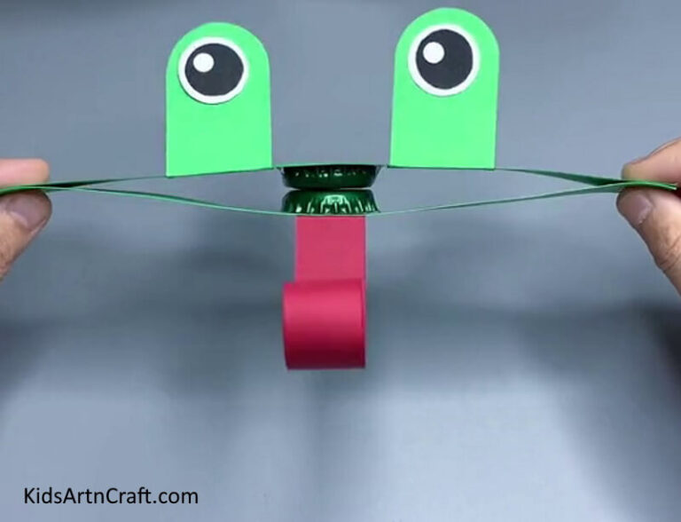 Easy Frog Paper Craft For Kids Easy Tutorial - Kids Art & Craft