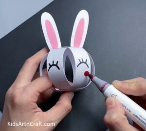 Easy Paper Strip Bunny Craft For Kids - Kids Art & Craft