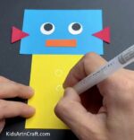 Easy Paper Robot Craft Step By Step Tutorial - Kids Art & Craft