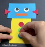 Easy Paper Robot Craft Step By Step Tutorial - Kids Art & Craft