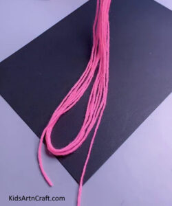 Easy to Make Doll with Yarn and Tissue Paper - Kids Art & Craft