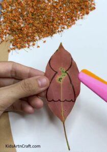 Girl Swing on Tree Leaf Craft Tutorial for Kids - Kids Art & Craft