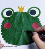 Green Leaf Frog Craft Step by Step Tutorial - Kids Art & Craft