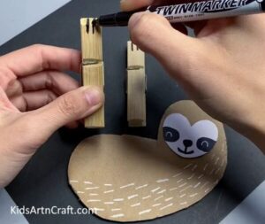 How To Make Hanging Monkey Animal Easy Tutorial for kids Using ...