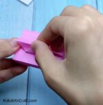 How To Make Mini Origami Paper Bag For Kids - Kids Art & Craft