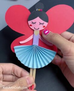 How To Make Paper Doll From Craft Paper - Kids Art & Craft