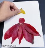 How To Make Fall Leaf Princess Artwork For Kids - Kids Art & Craft