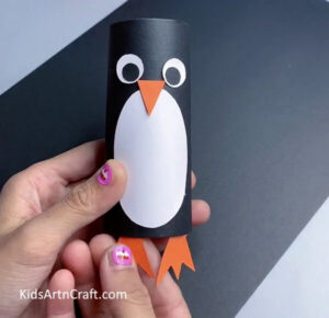 How to Make Toilet Paper Roll Penguin Craft For Kids - Kids Art & Craft