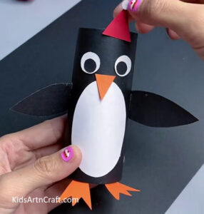 How to Make Toilet Paper Roll Penguin Craft For Kids - Kids Art & Craft