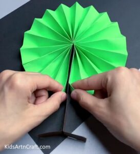 How to Make Simple Paper Tree in Easy Steps - Kids Art & Craft