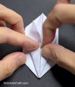 Learn To Make Paper Origami Rabbit Craft Tutorial For Kids - Kids Art ...