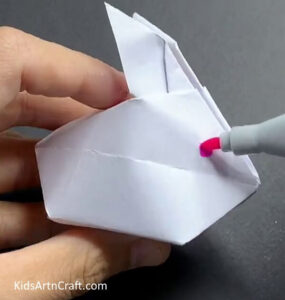 Learn To Make Paper Origami Rabbit Craft Tutorial For Kids - Kids Art ...