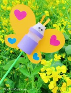 Learn To Make Recycled Bottle Butterfly Tutorial - Kids Art & Craft