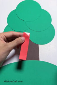 Learn To Make Tree with paper step by step Tutorial - Kids Art & Craft