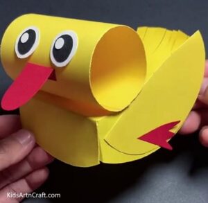 Learn To Make Paper Duck Craft Tutorial - Kids Art & Craft