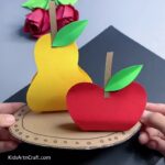 Learn to Make 3D Paper Fruits Craft Tutorial for Kids - Kids Art & Craft