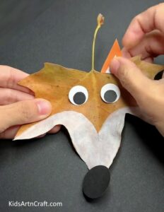 Learn to Make Leaf Fox Craft Tutorial for Kids - Kids Art & Craft