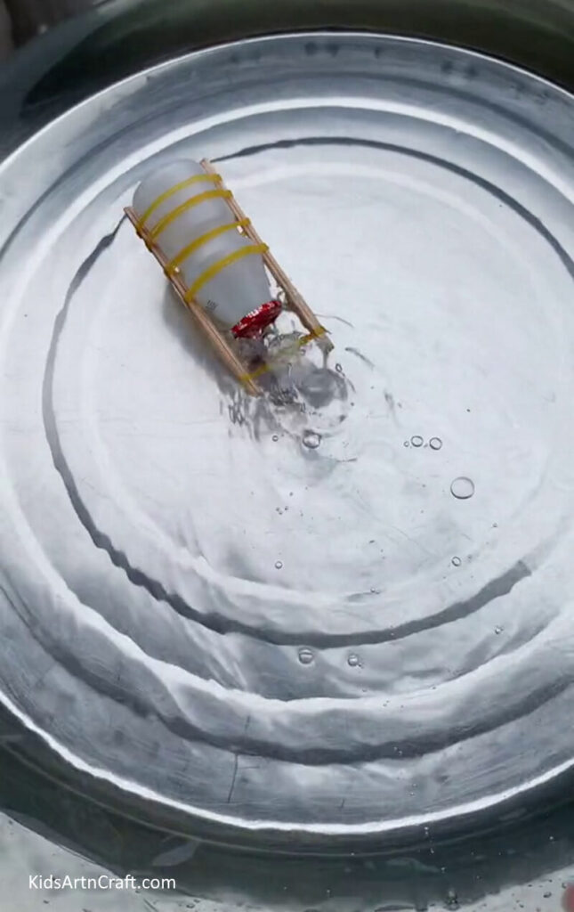 Rubber Band Bottle Boat Activity For Science Project - Kids Art & Craft