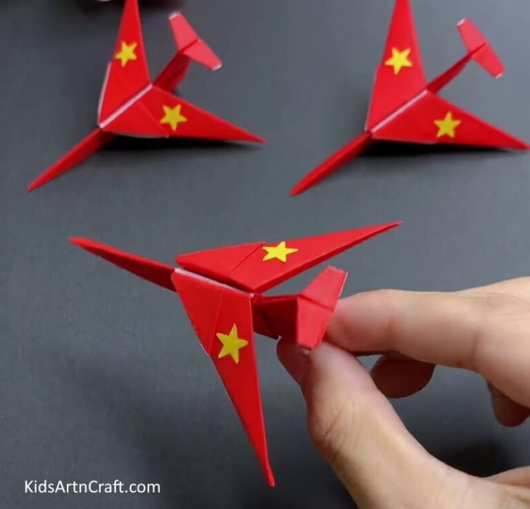Paper Airplane Origami Step by Step Tutorial For Kids - Kids Art & Craft