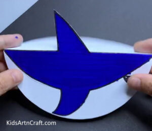 Paper shark Step by Step Tutorial For Kids - Kids Art & Craft
