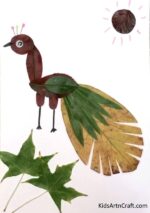 Easy Craft To Make With Leaves - Kids Art & Craft
