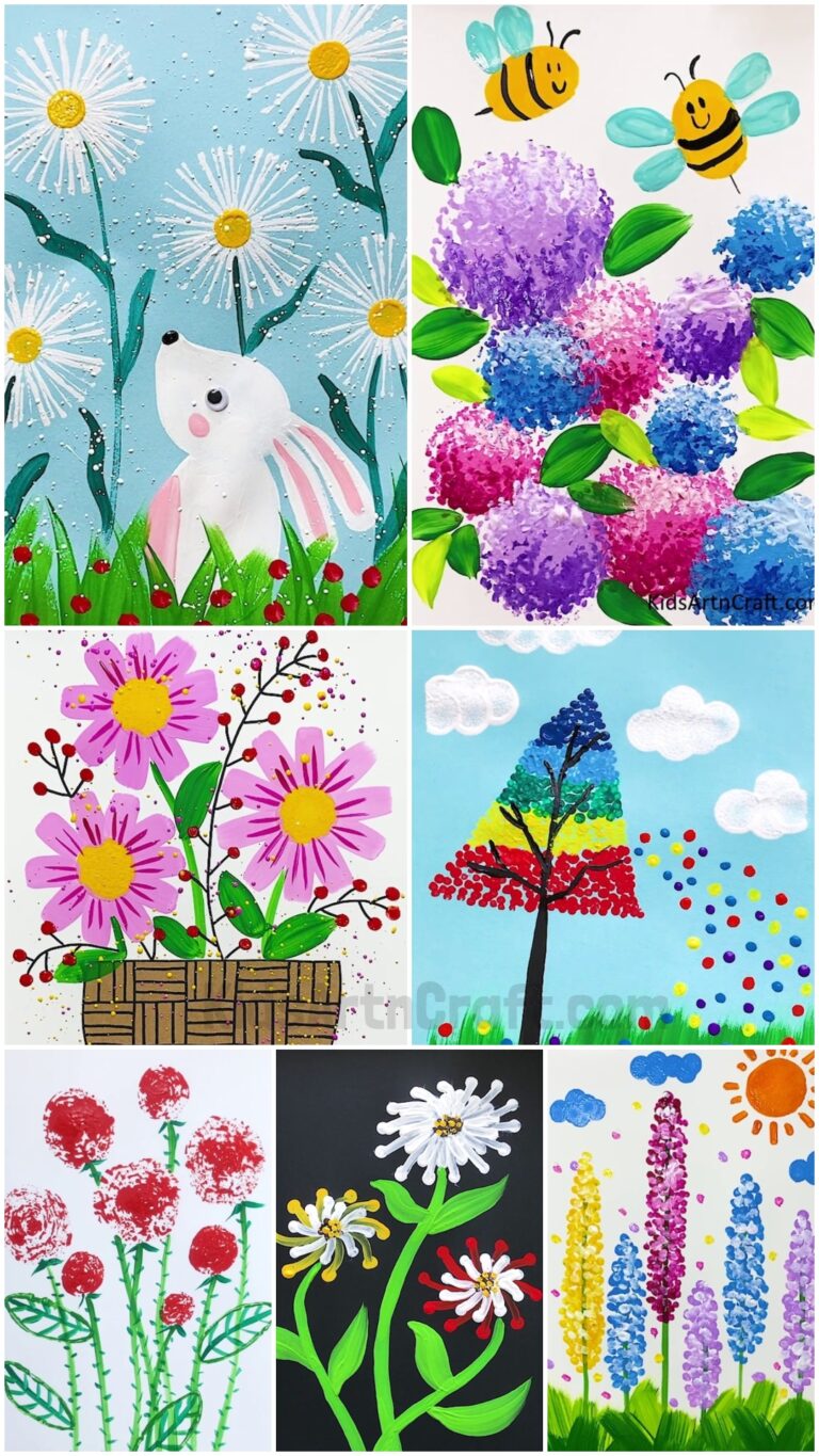 Creative & Colorful Painting Ideas For Kids - Kids Art & Craft
