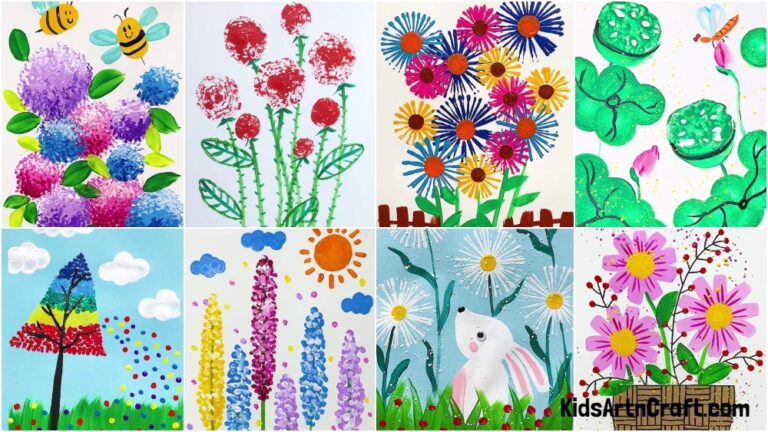 Creative & Colorful Painting Ideas For Kids - Kids Art & Craft
