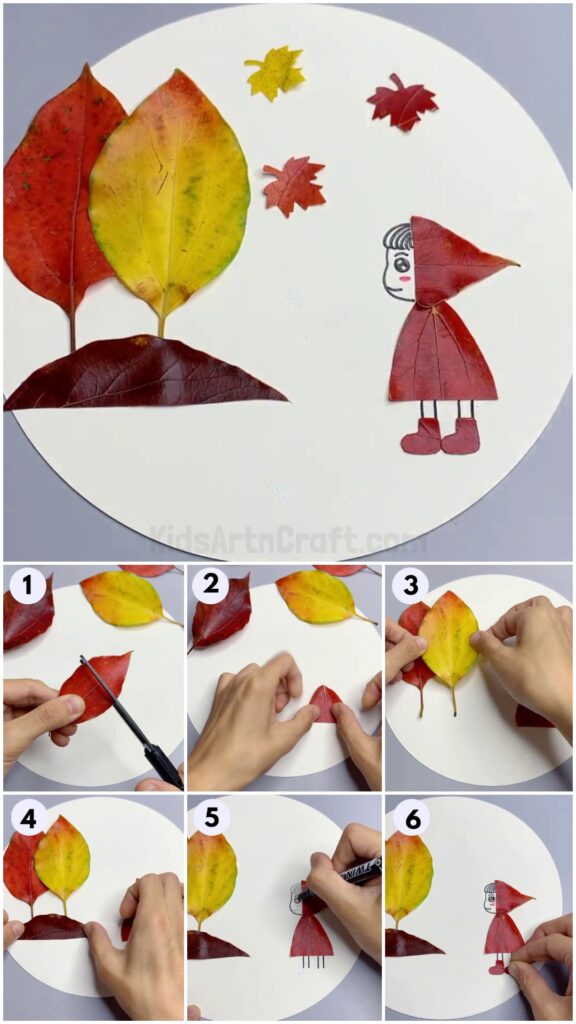 Fall Leaf Craft Tutorial for Kids - Kids Art & Craft