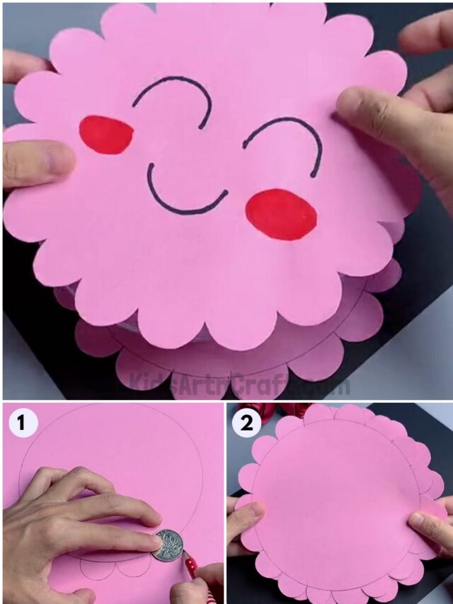 Easy Paper Craft Step by Step Tutorial For Kids - Kids Art & Craft